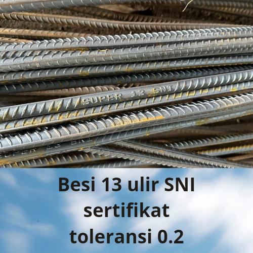 Jual besi 13 ulir SNI sertifikat. besi 13 ulir full SNI - Kab. Bekasi ...