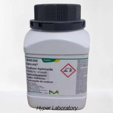 Jual Sodium Hydroxide | Natrium Hidroksida NaOH 500gr Merck - Jakarta ...