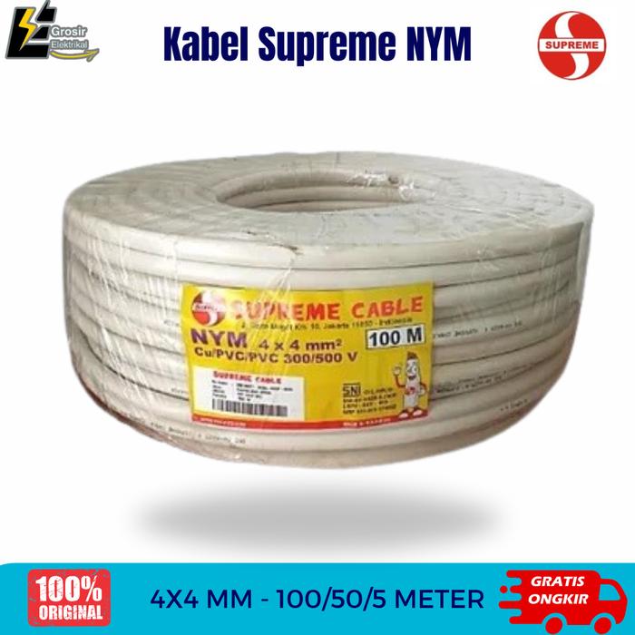 Jual Kabel listrik Supreme NYM 4x4 mm - Jakarta Pusat - grosir ...