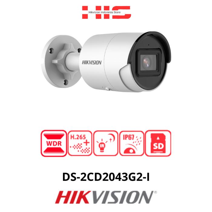 Jual Camera Hikvision DS-2CD2043G2-I 4MP AcuSense Fixed Bullet Network - Kota Medan - Hikvision ...