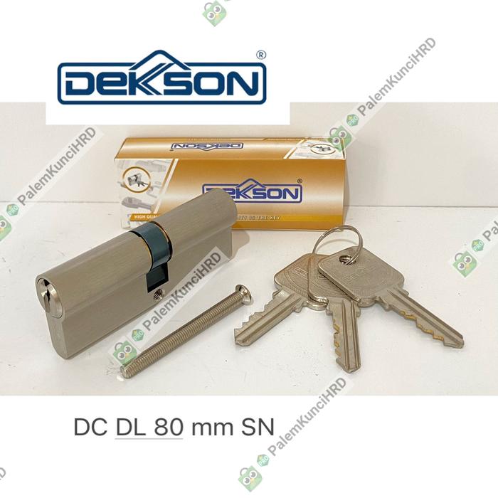 Jual Cylinder Dekson DC DL 80 mm 8 cm SN Kunci Silinder Dekkson ...