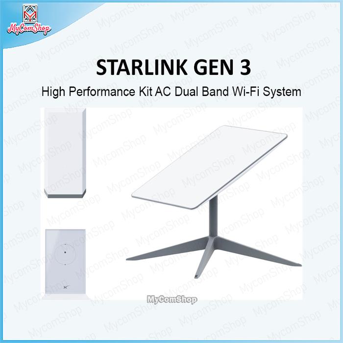 Jual STARLINK GEN 3 HIGH PERFORMANCE KIT AC DUAL BAND WI-FI 5 SYSTEM ...