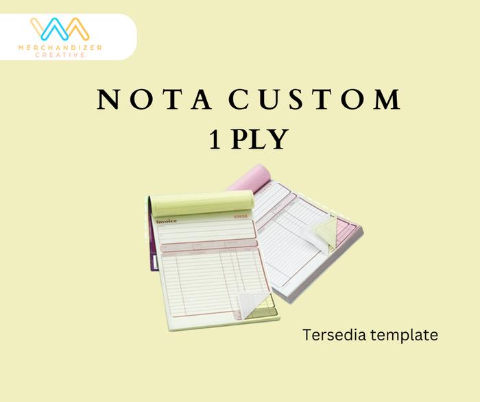 Promo Cetak Buku Nota Penjualan / Nota Kontan / Surat Jalan - Landscape ...