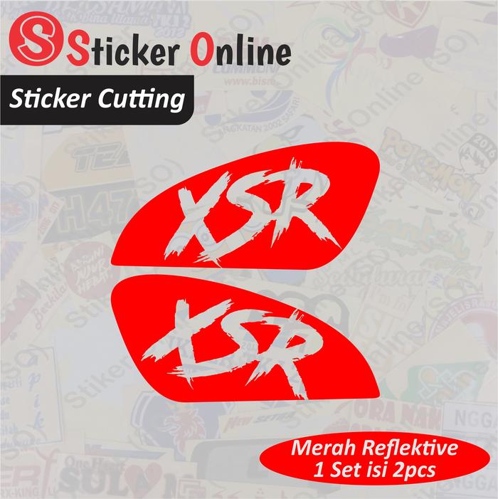 Jual Stiker Striping XSR 155 | Sticker Cutting Striping XSR 155 Tangki ...