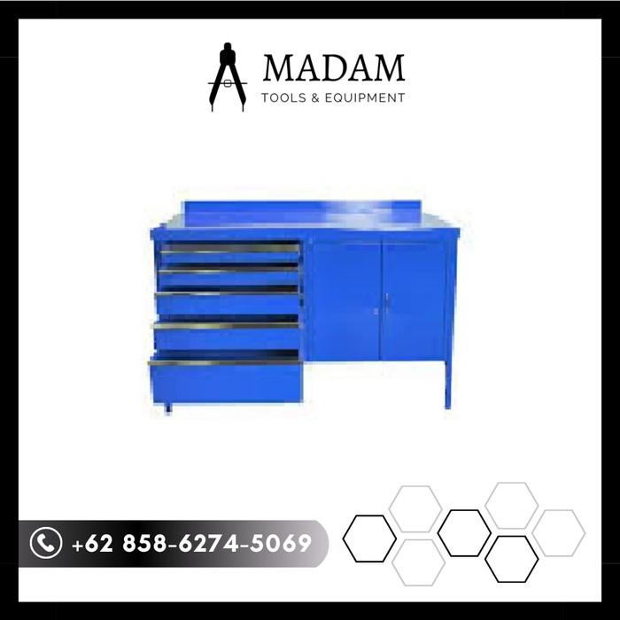 Jual Meja Kerja Workstation Steel Epoxy MDM-WS20 Laboratorium Workbench ...