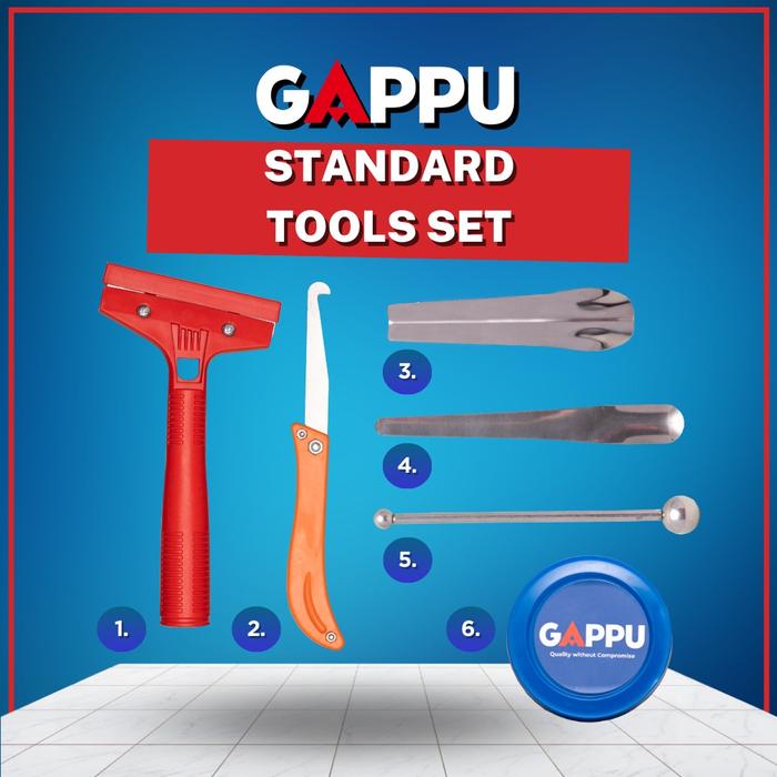 Jual GAPPU - Tools Set Kit Alat Aplikasi GAPPU Premium Epoxy Tile Grout ...