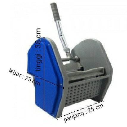 Jual Ember Pel I Double Bucket Frame Plastik With Mop Press | Bucket ...
