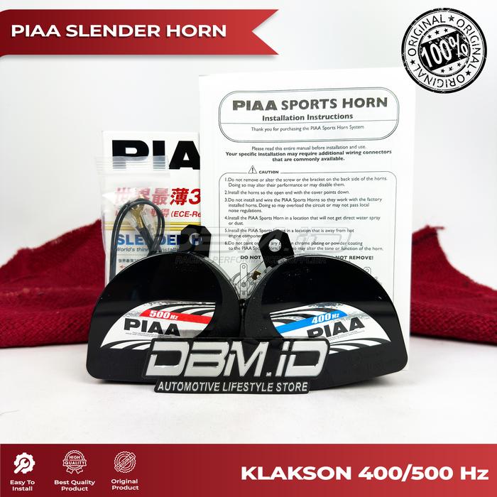 Jual Klakson PIAA SLENDER HORN 12Volt 400 500 Hz Original Japan klakson mobil - Kota Surabaya ...
