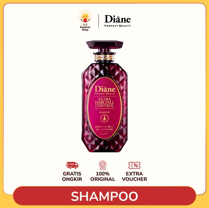 Promo Diane Extra Hair Fall Control Shampoo 450 ml (Made in Japan ...