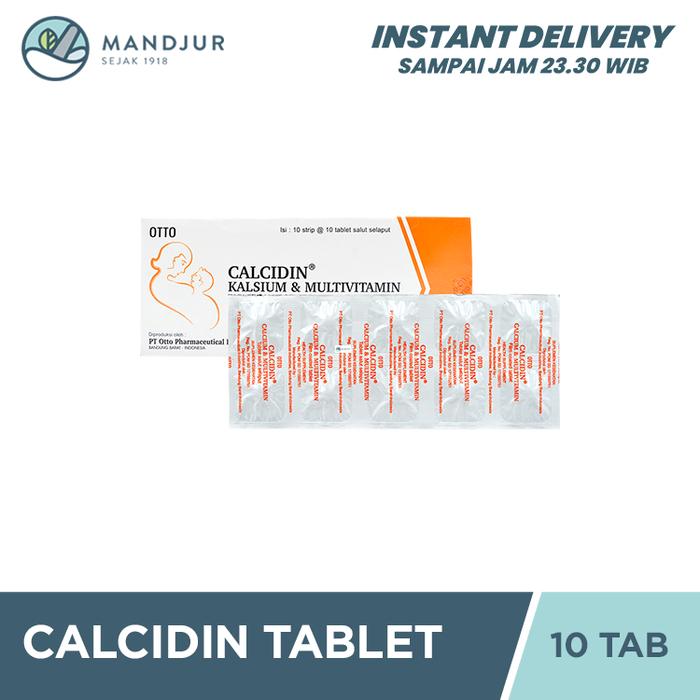 Promo Calcidin 10 Tablet - Suplemen Kalsium Tulang dan Gigi - Jakarta ...