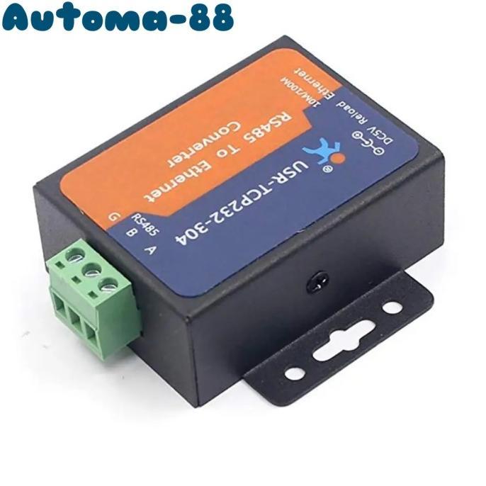Jual USR-TCP232-304 SERIAL RS485 TO ETHERNET RJ45 MODBUS TCP IP TO ...