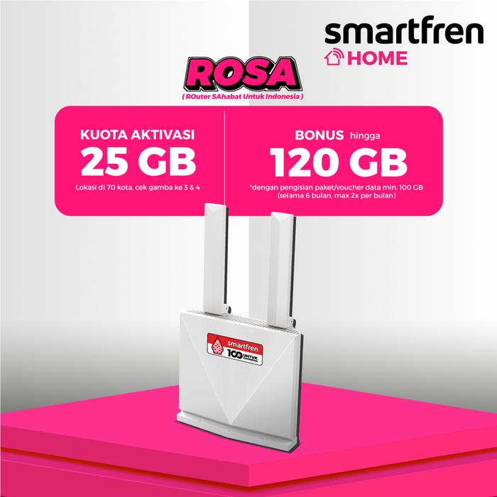 Promo Home Router Smartfren RE11 BONUS KUOTA 25GB - Jakarta Utara ...