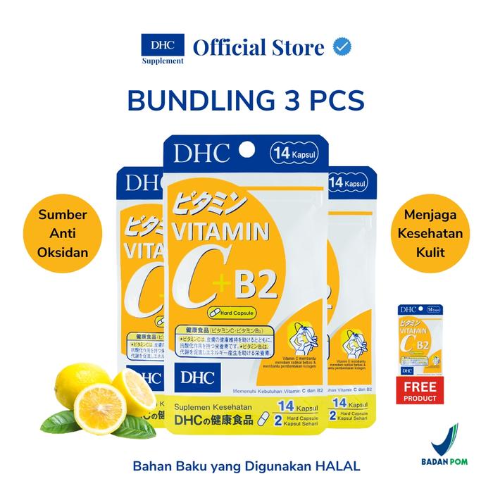 Promo Paket Bundling DHC Vitamin C + B2 isi 3pcs - Jakarta Barat - DHC Supplement Official Store ...