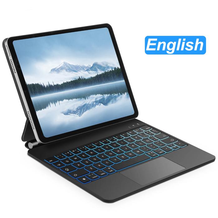 Promo GOOJODOQ Gen 3 & Gen 4 Magic Keyboard Compatible for iPad Pro M4 ...