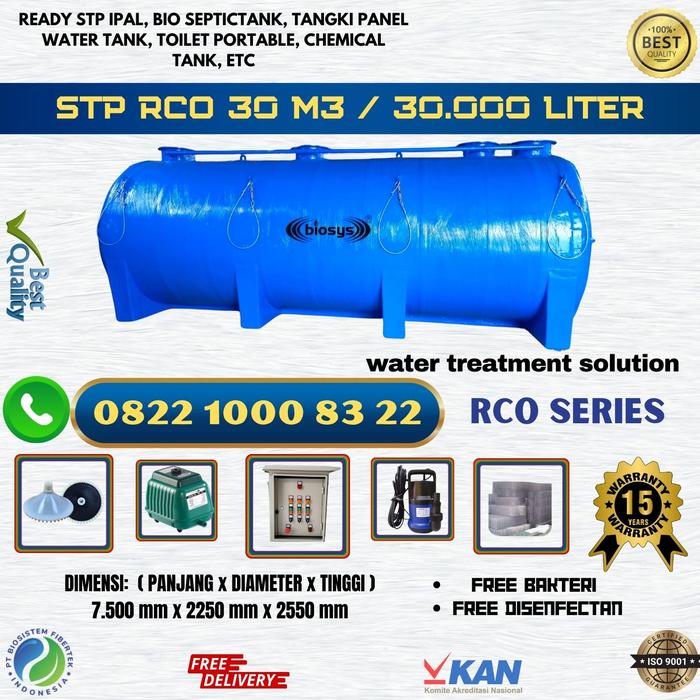Jual STP IPAL Biosys 30 m3/30.000 liter, Biosys, Biosung, Biotechno ...