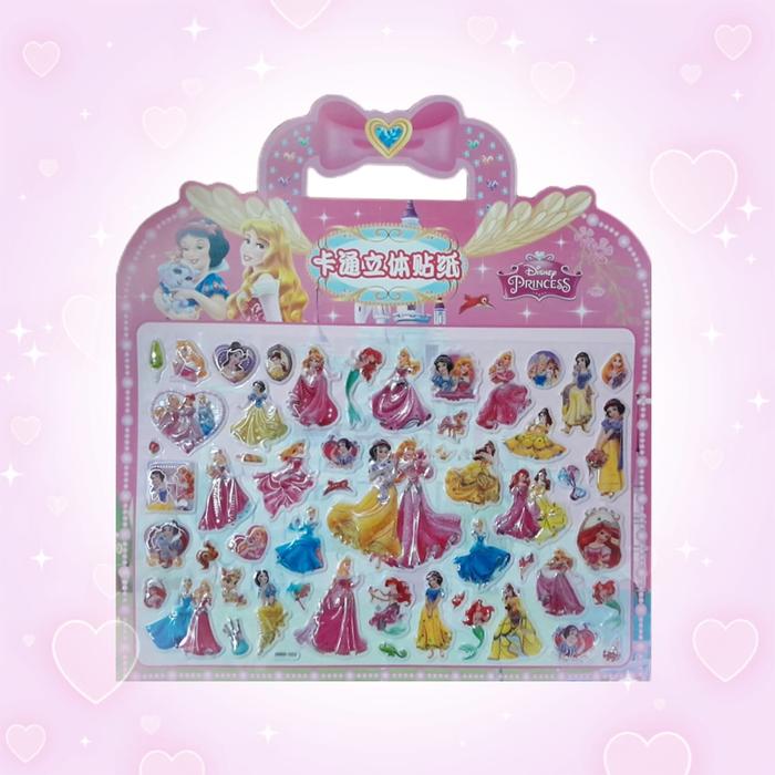 Jual Gambar Tempel Tas Sticker Stiker Anak Disney Princess Anna Elsa ...