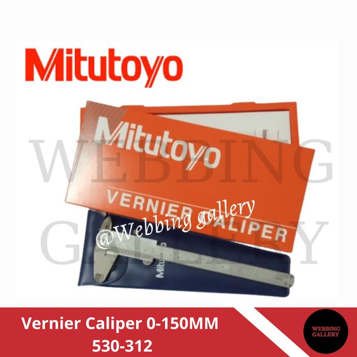 Promo Mitutoyo Vernier Caliper Jangka Sorong 0-150MM 530-312 Original - Jakarta Pusat - Webbing ...