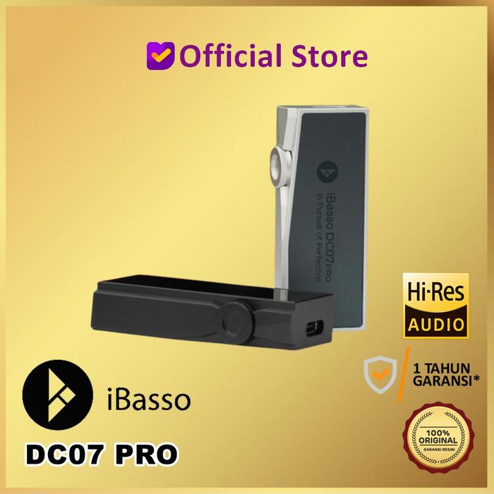Promo iBasso DC07PRO DC07 PRO DC 07Pro DC 07 Pro Hi-Res USB DAC and Headphone Amplifier - Black ...