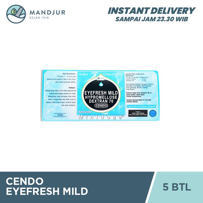 Jual Cendo Eyefresh Mild Minidose 0.6 mL - Obat Tetes Iritasi Mata ...