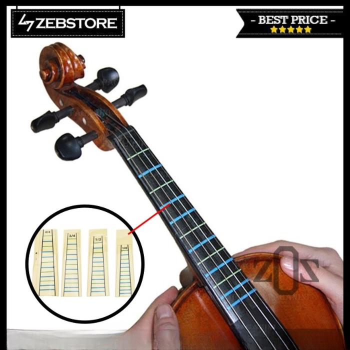 Jual Stiker Sticker Penanda Marker Chart Fingerboard Biola Viola Violin ...
