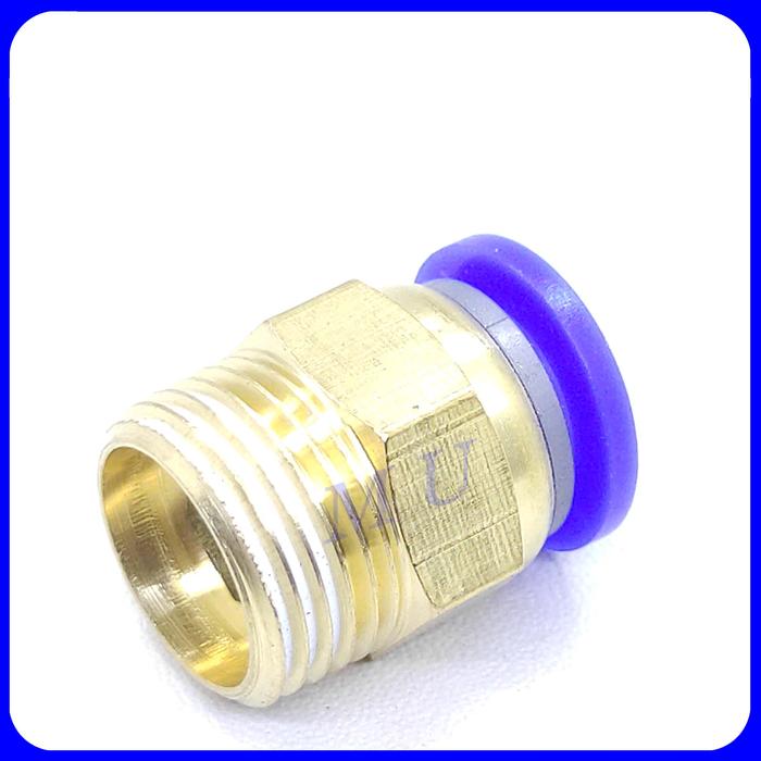 Jual PC8-2 (Good Quality) Nepel Angin / Fitting Pneumatik Lurus 8mm-1/4 ...