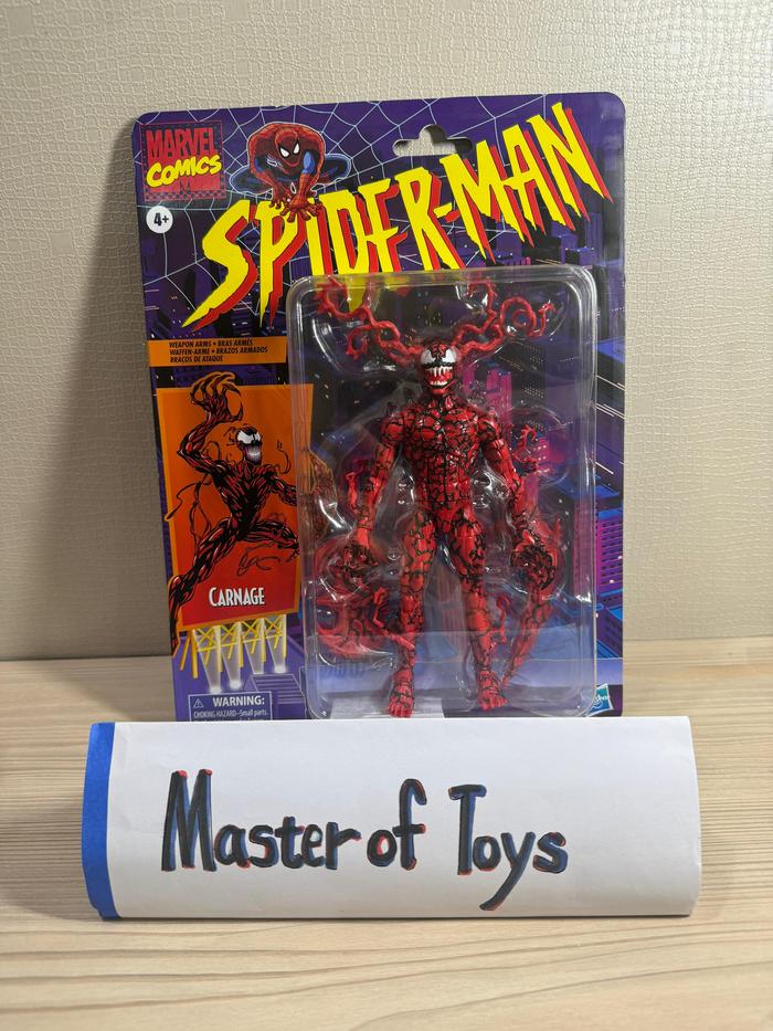 Jual Hasbro Marvel Comics Spiderman Carnage Weapon Arms - Ready Stock ...