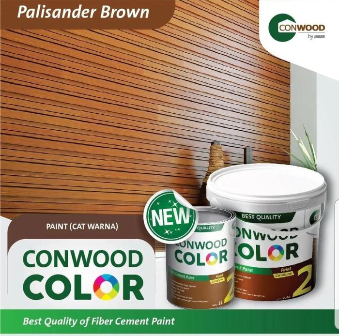 Jual Conwood Cat Conwood Color Paint 1L - Cat Fiber Cement Berkualitas ...