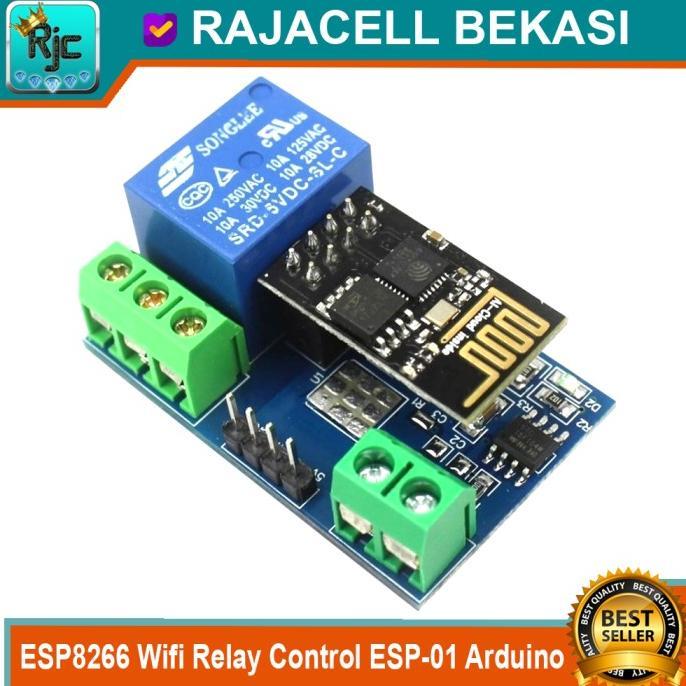 Jual ESP8266 WIFI RELAY CONTROL - KENDALI RELAY MELALUI WIFI ESP-01 ...