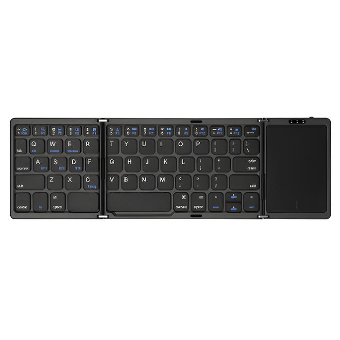 Jual Touchpad Bluetooth Lipat Foldable Wireless Keyboard - Hitam V2 ...