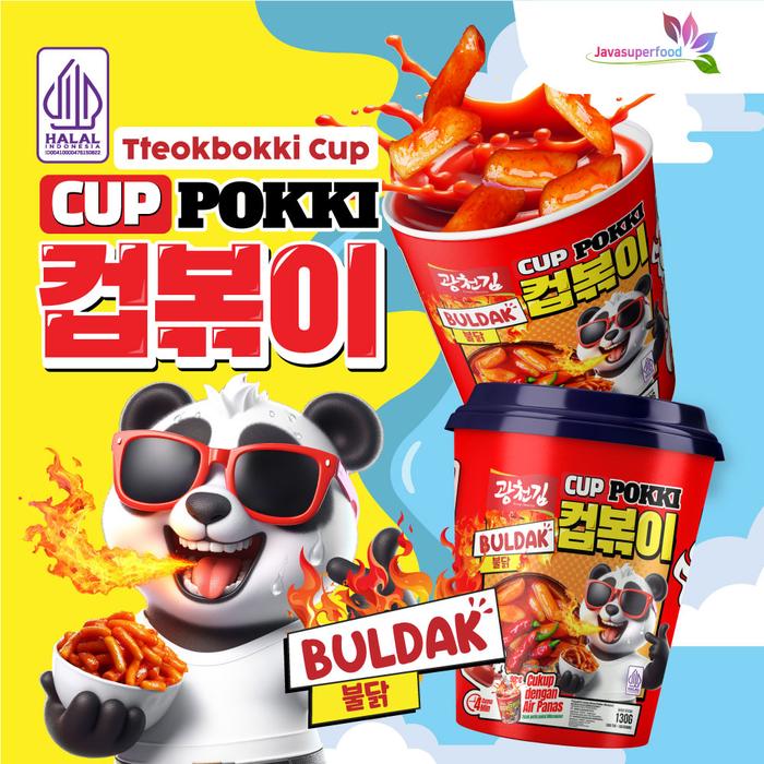 Jual CUPPOKKI 130 GRAM / TTEOKPOKKI CUP / KOREAN SNACK / TOKPOKKI SIAP ...