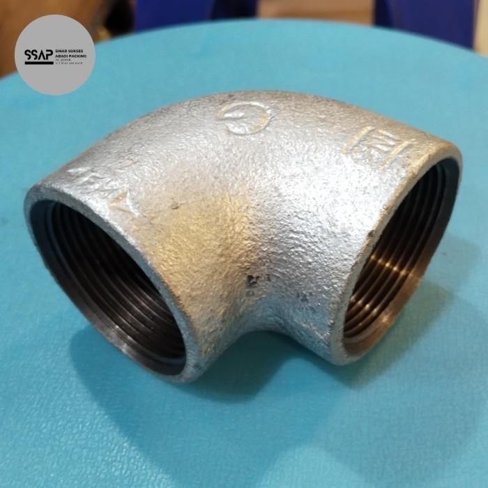 Jual Elbow galvanis drat 3/4" inch / Knee galvanis 90° - Jakarta Barat ...