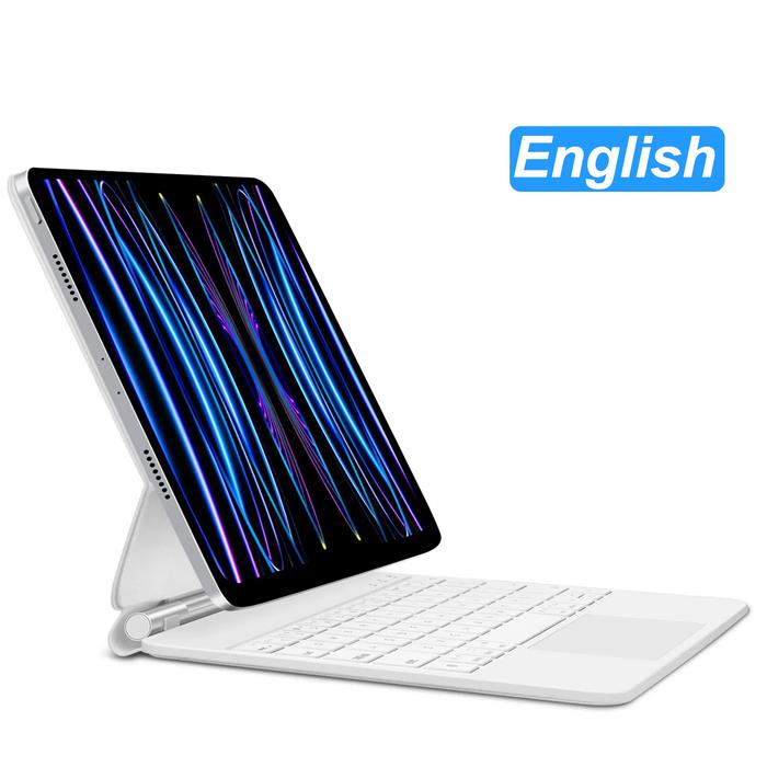 Promo GOOJODOQ Gen 3 & Gen 4 Magic Keyboard Compatible for iPad Pro M4 ...