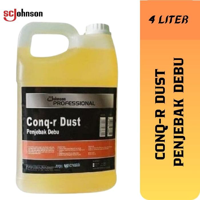 Promo Conq-R Dust Johnson Penjebak Debu 4 Liter - Chemical Dust Trapper ...