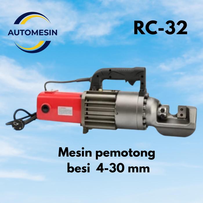Jual Mesin Bar Cutter Cutting Elektrik 32mm Mesin Potong Besi Beton RC ...