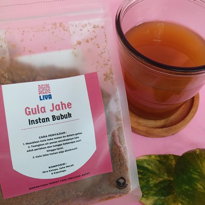 Jual Bubuk Jahe Merah Gula Jawa Instan By Liva (PREMIUM 500 GRAM ...