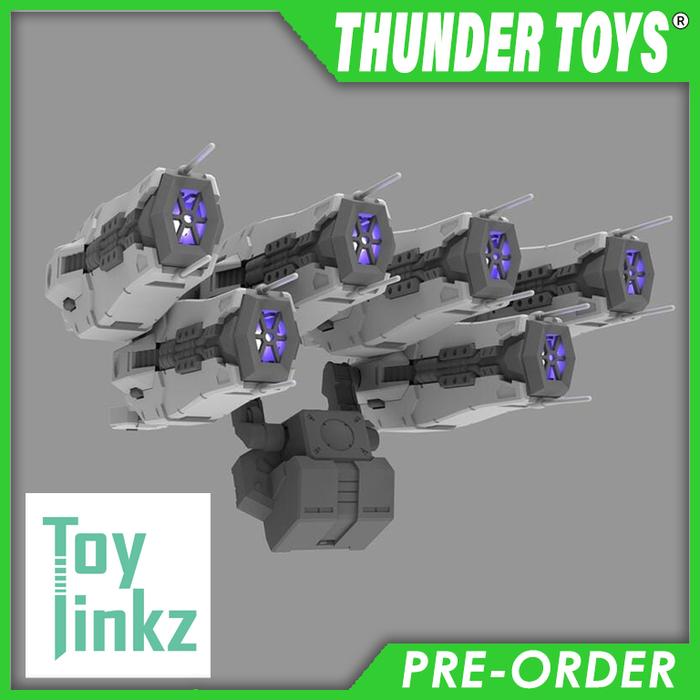 Jual Type-MLRS + LED [Toy Linkz ] For 1/100 MG RX-78 GP02A Bandai ...