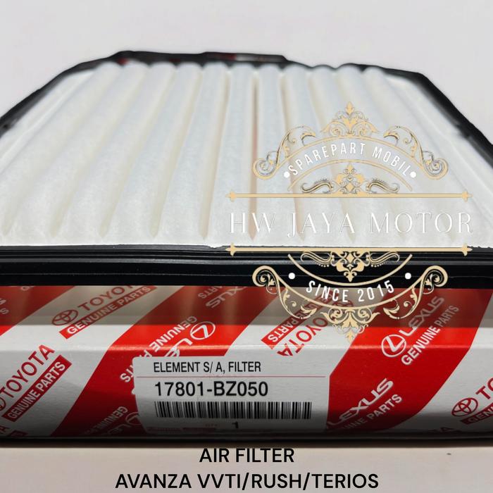 Jual AIR FILTER SARINGAN UDARA TOYOTA AVANZA VVTI RUSH TERIOS ORIGINAL ...