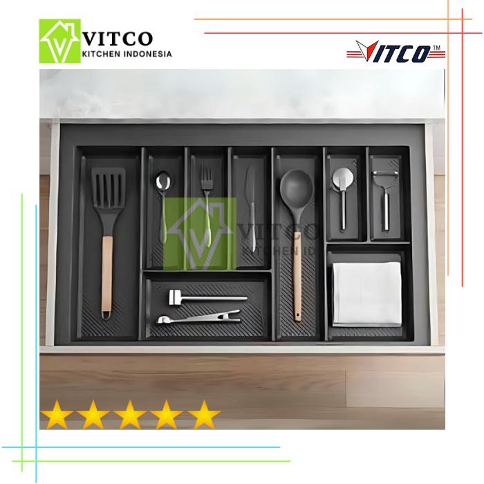 Jual VITCO 800-N Cutlery Tray Organizer 800 mm / Tatakan sendok garpu ...