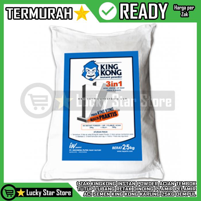 Jual [Kargo] PLAMIR TEMBOK KING KONG KINGKONG 1 KG 1KG KILOAN ECERAN ...