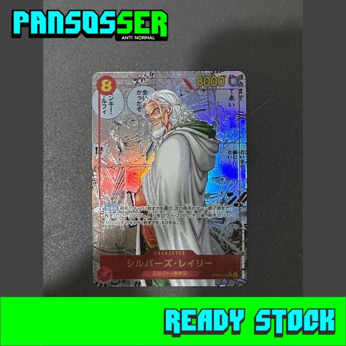 Jual One Piece TCG OP08 OP-08 118 Silvers Rayleigh PSEC Manga Parallel ...