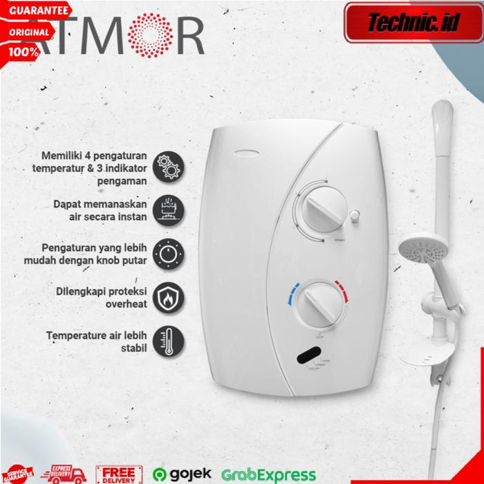 Jual Atmor Water Heater Listrik Instan 301 Pemanas Air Mandi Penghangat Air - Kota Bandung ...