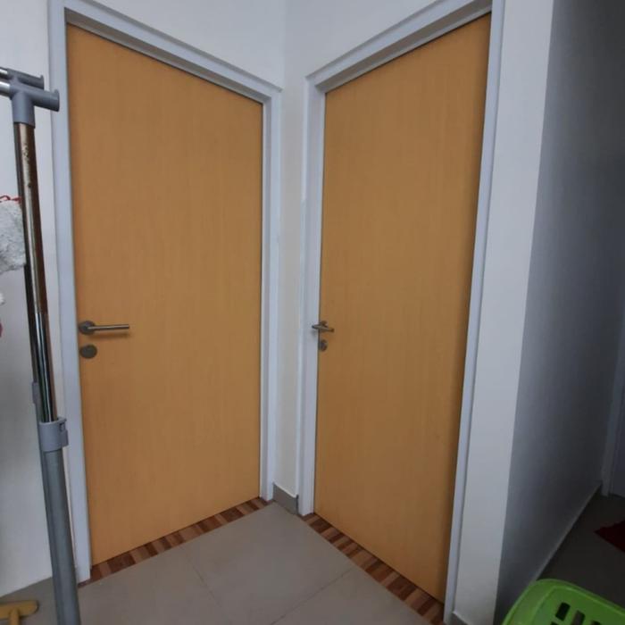 Jual Pintu Apartemen Minimalis Modern Custom/Daun Pintu Multiplek Lapis ...