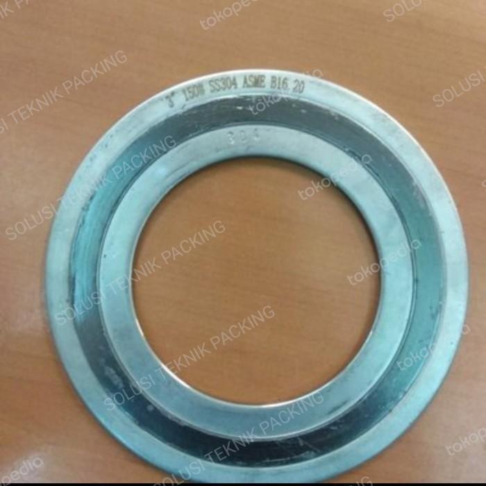 Jual SWG STAINLESS STEEL 304 ANSI 150 UKURAN 24" inch/Spiral Wound ...