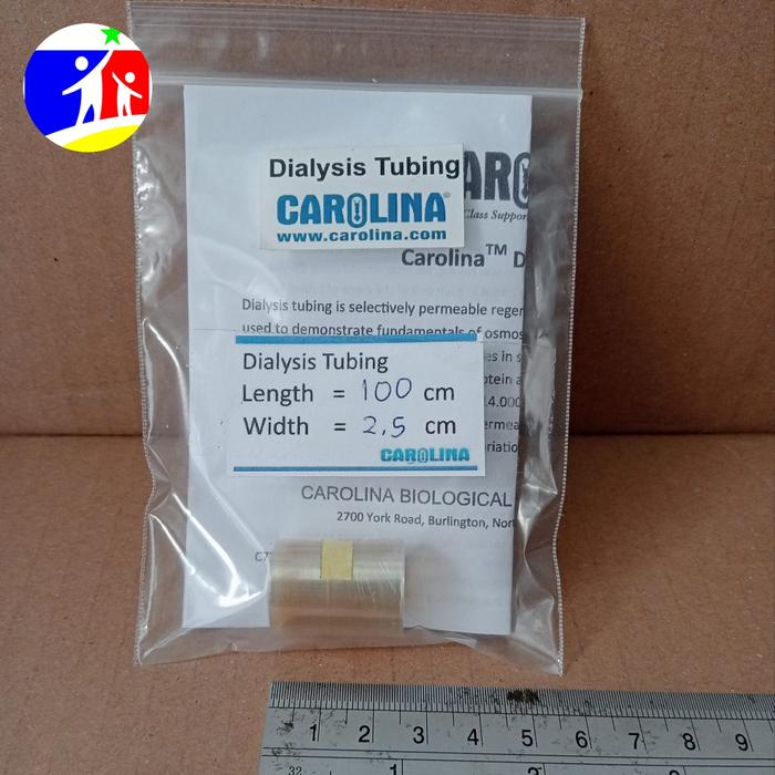 Jual Visking Tubing, 1m Dialysis Tubing, Percobaan Osmosis - Kota ...