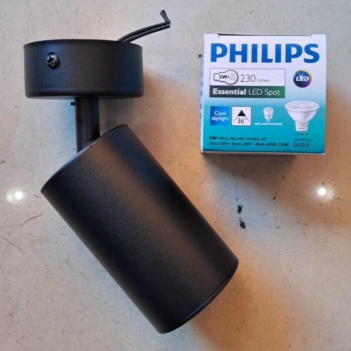Jual lampu sorot cafe new lsg plafon Led Philips 4.5w 220v kuning 3000k ...