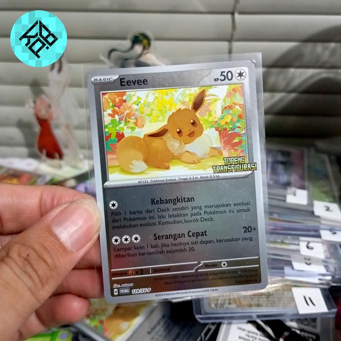 Jual Eevee Promo Topeng Transfigurasi 129/SV-P kartu pokemon TCG ...