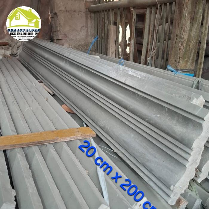 Jual lisplang 20cm lisplang profil beton lisplang beton lisplang tempel ...