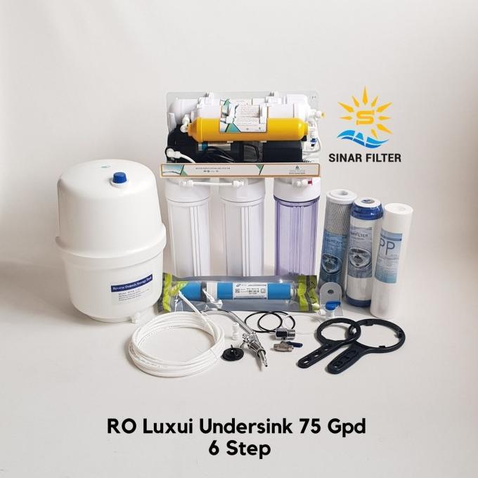Jual MESIN RO REVERSE OSMOSIS LUXUI UNDERSINK / FILTER AIR LANGSUNG MINUM - Jakarta Pusat ...