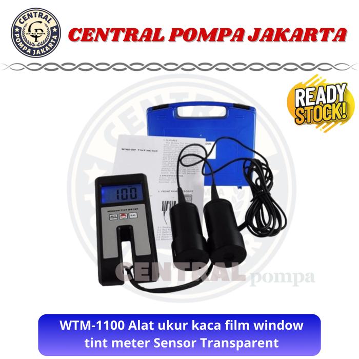 Jual WTM-1100 Alat ukur kaca film window tint meter Sensor Transparent ...