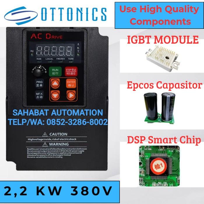 Jual Inverter 2,2 KW 2,2KW 3HP 380V 3Phase Inverter Motor Dinamo 3 Phase 2.2KW 2.2 KW 3 HP ...